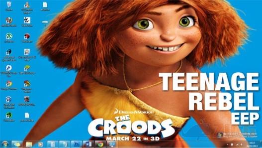 Download The Croods Windows 7 Theme - Zigg